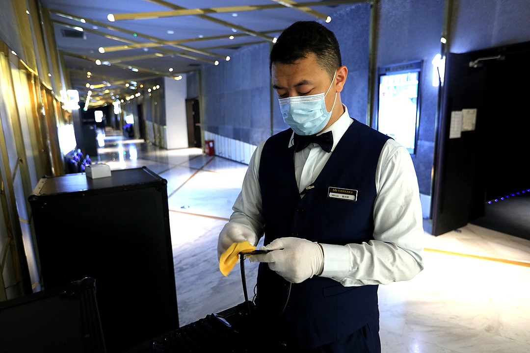 China's Moviegoers Distance, Wear Masks, Forgo Food and Drink as ...