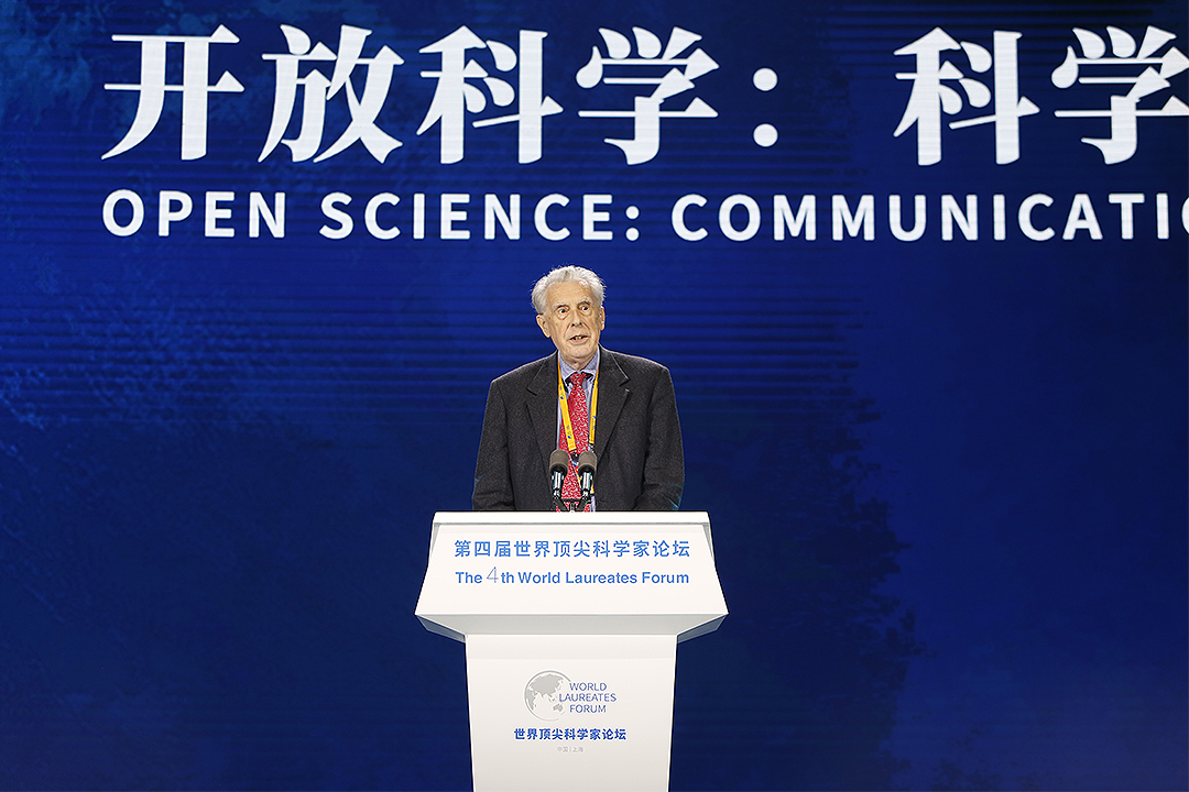 [In Photos] Nobel Prize, Turing Award Winners Address World Laureates ...