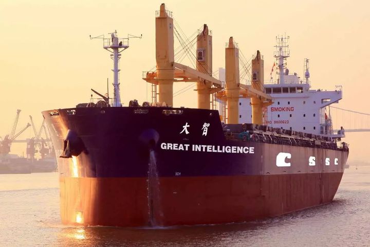 China Unveils First Domestically-Developed Smart Vessel