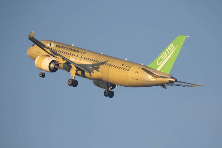 COMAC's Fourth C919 Passenger Aircraft Completes Maiden Test Flight