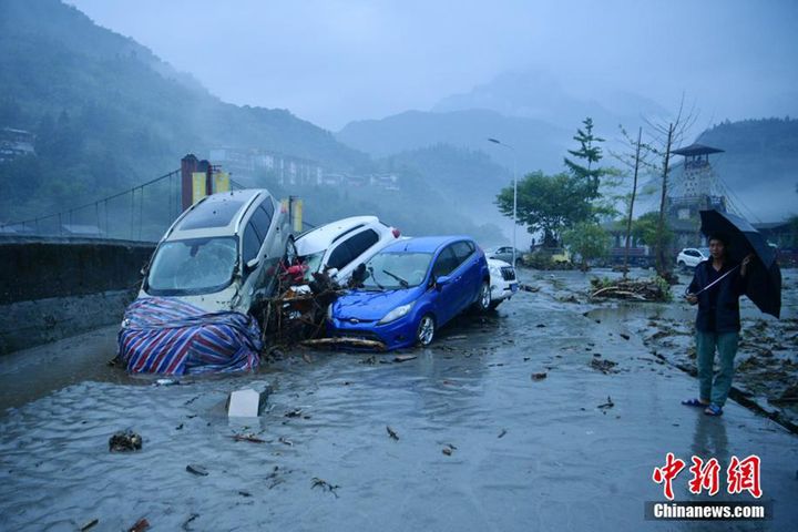 Sichuan Rainstorm Kills 8, Disrupts Almost 13,000