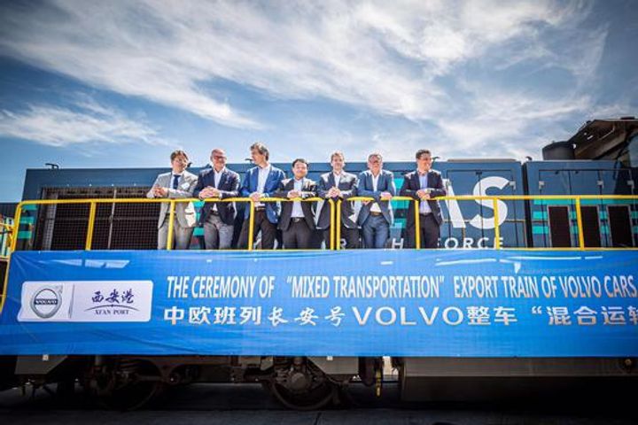 China Railway Express Delivers First Volvo-Packed Train to Europe