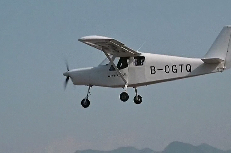China's AG60E Electric Plane Clocks 220 Kph in Maiden Flight