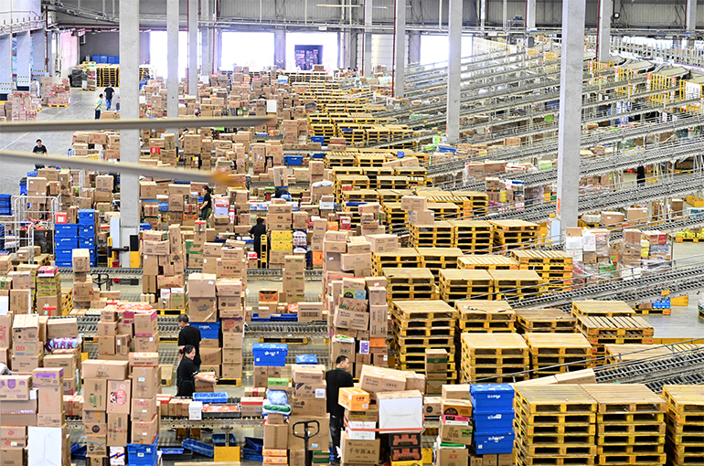 China’s Couriers Deliver Record 80.2 Billion Parcels in First Half